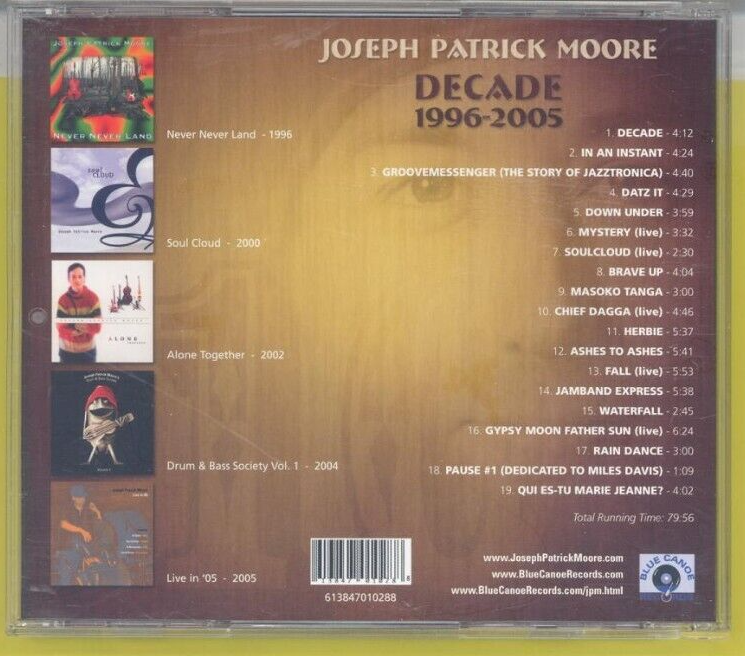 Decade 1996-2005 /Joseph Patrick Moore (CD, 2006) | eBay