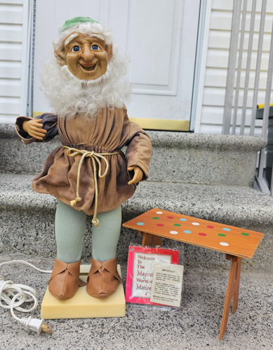 1990 Telco MOTION-ettes of Christmas Animated SANTA'S HELPER ELF ...