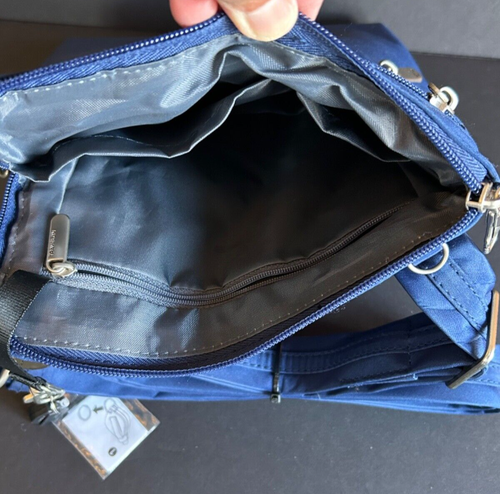 Travelon Crossbody Travel Bag Purse Adjustable Strap Nylon Anti Theft ...