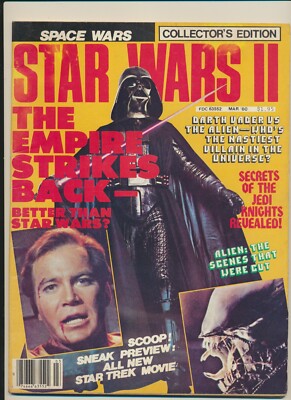 Space Wars Magazine Vol. 4 #1 Star Wars II 1980 Hi res Scans | eBay