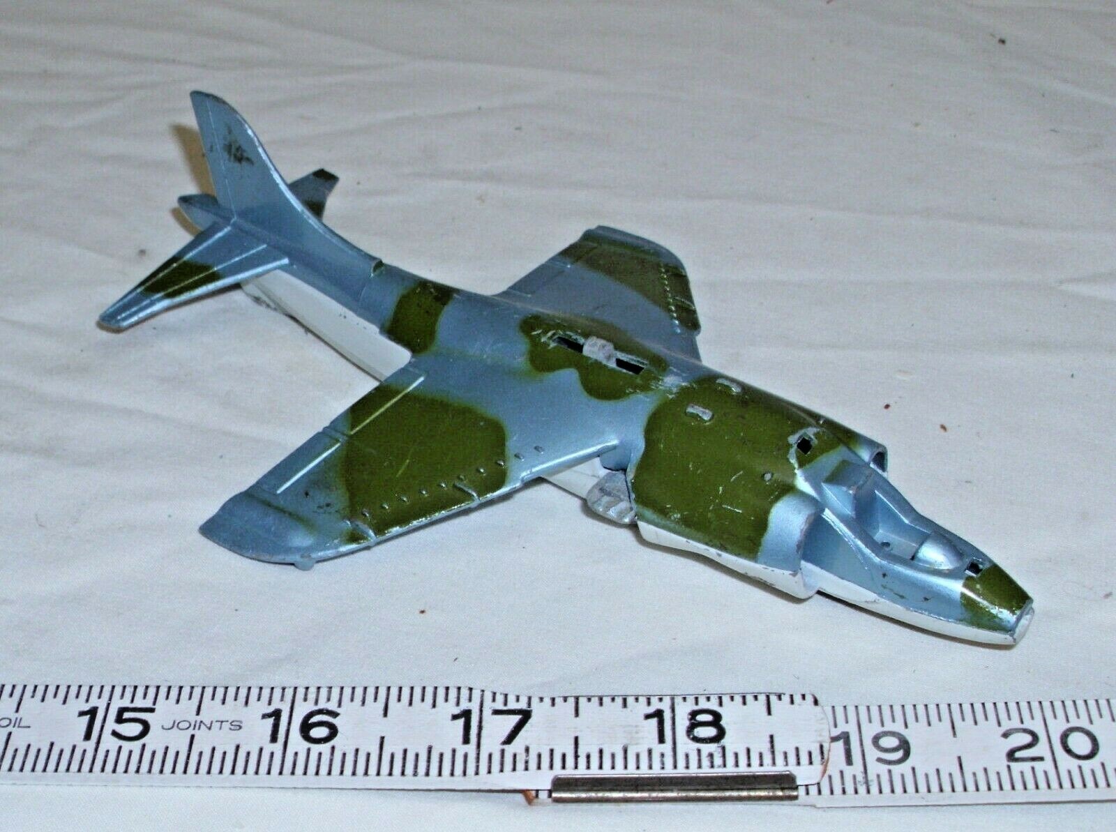 DINKY OF ENGLAND HARRIER GR MK DIE CAST MODEL AIRPLANE TOY | eBay