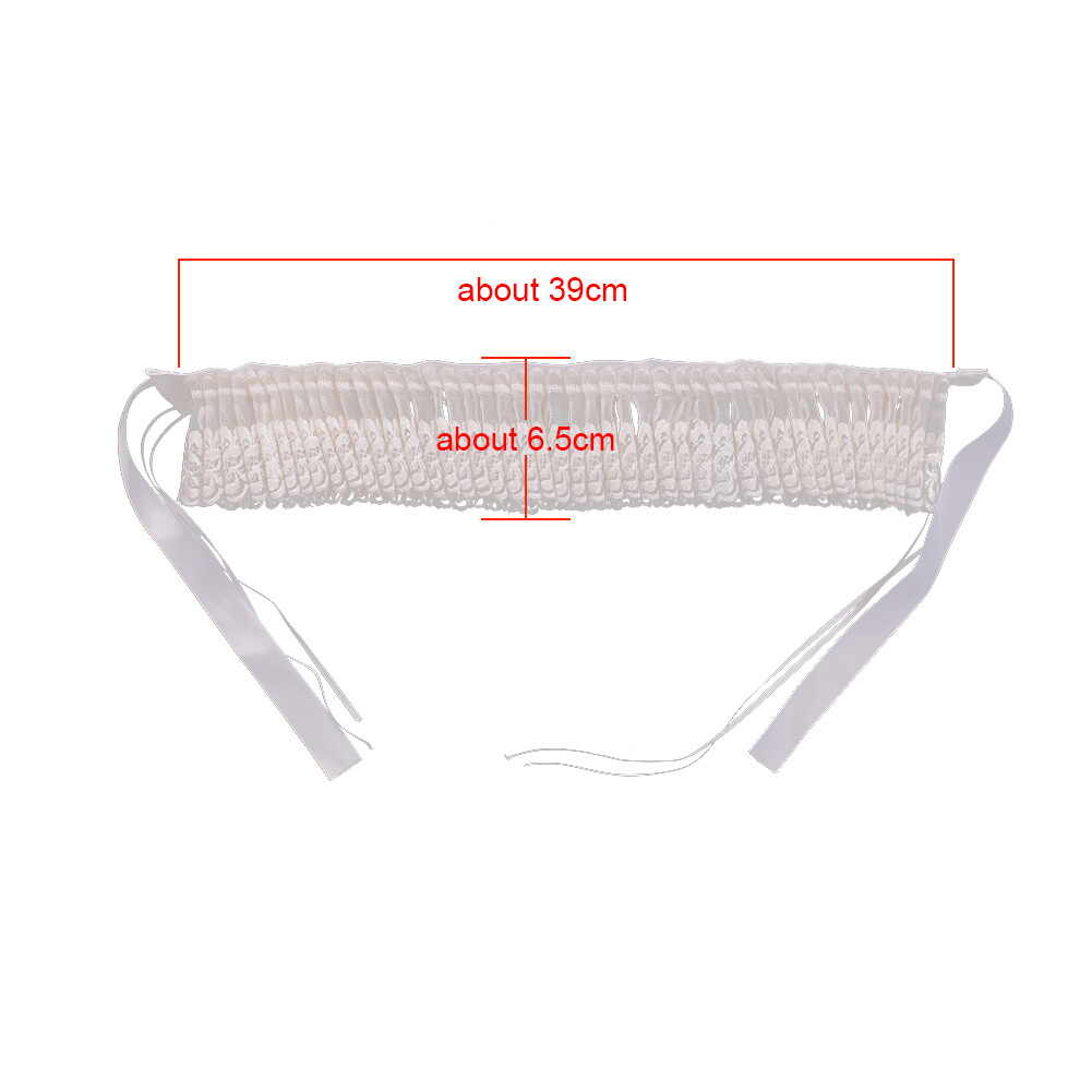 Elizabethan Victorian Ruff Collar Detachable Collar Lace Renaissance ...