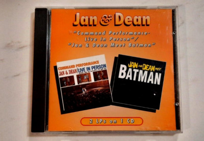Command Performance/Live in Person/Jan & Dean Meet Batman by Jan & Dean (CD,... 724381868720| eBay