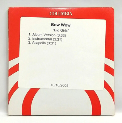 (CD) Bow Wow ‎– Big Girls, Promo, Single, 3 Tracks, Rare. | eBay