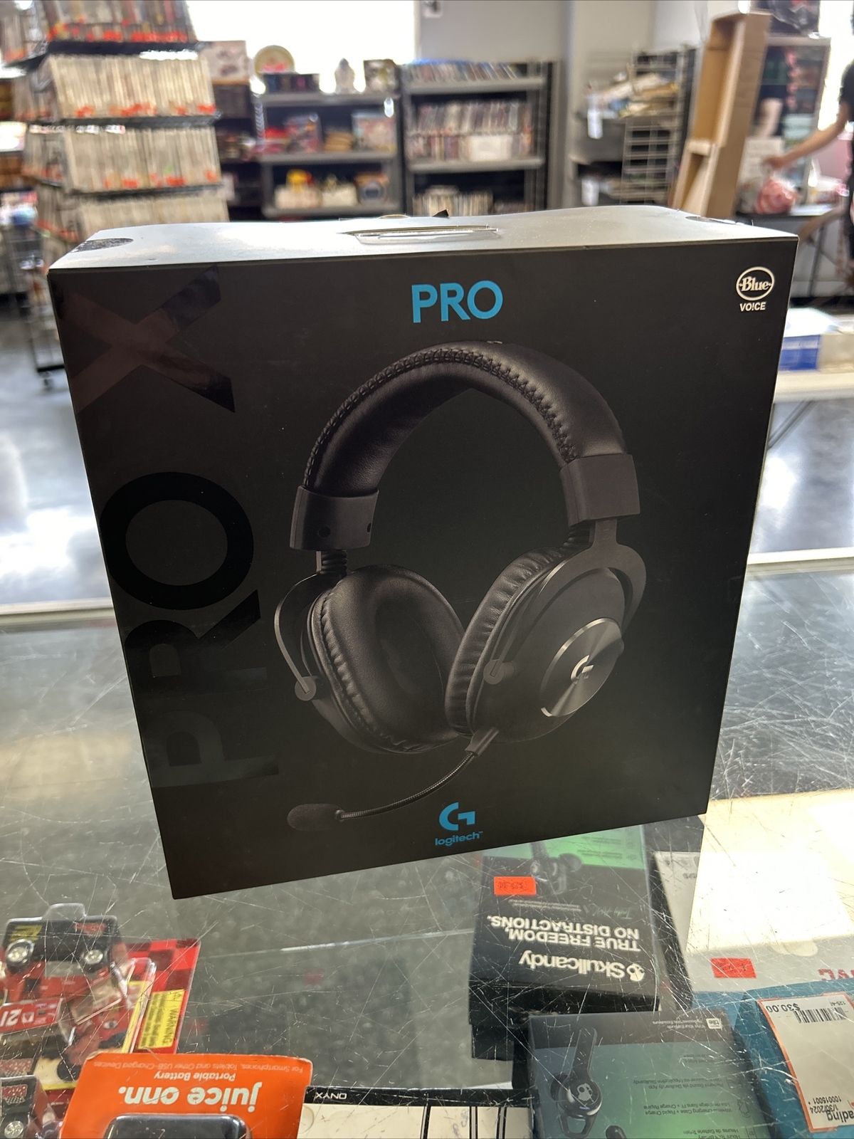 Logitech PRO X USB Wired Gaming Headset - Black (981-001260) for sale ...