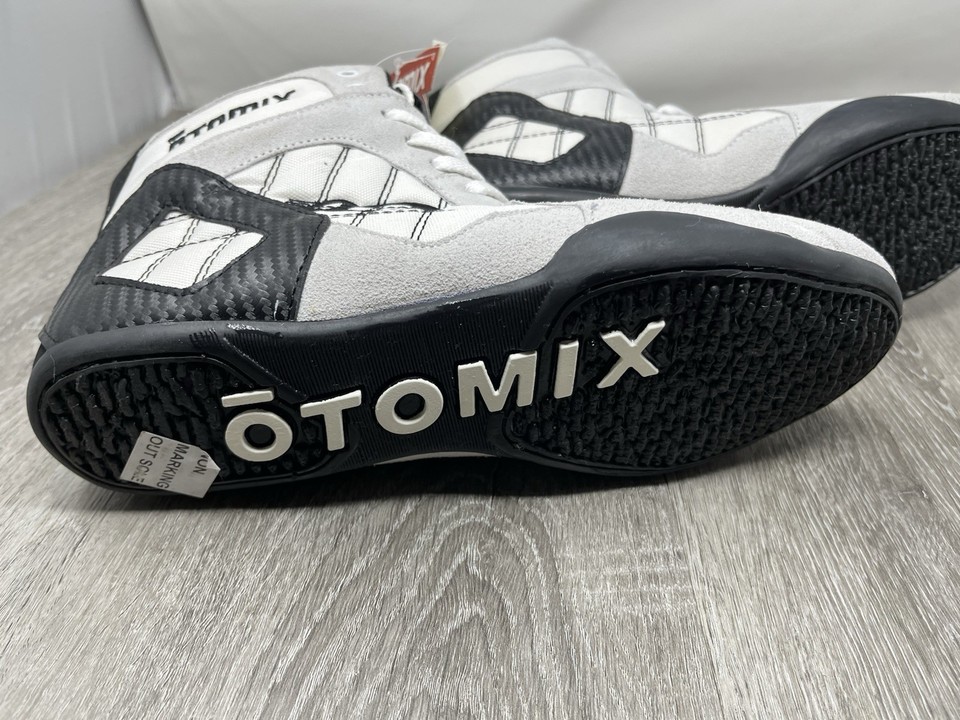 Otomix NINJA White M3333 Bodybuilding Weightlifting MMA Shoes Men’s US ...