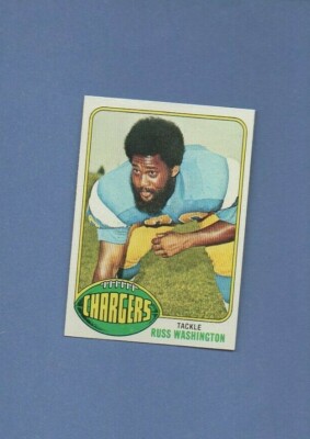 1976 Topps Football Set RUSS WASHINGTON Card # 38 | eBay