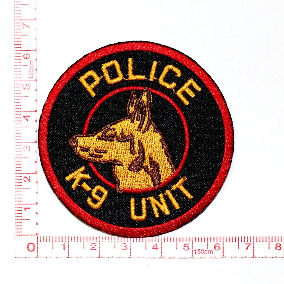 Police K9 SF Dog Unit Patch USA Flag Badge Emblem for DIY Iron on ...