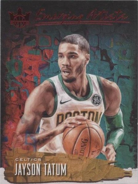 2018-19 Panini Court Kings - Emerging Artists Ruby #13 Jayson Tatum /99 ...