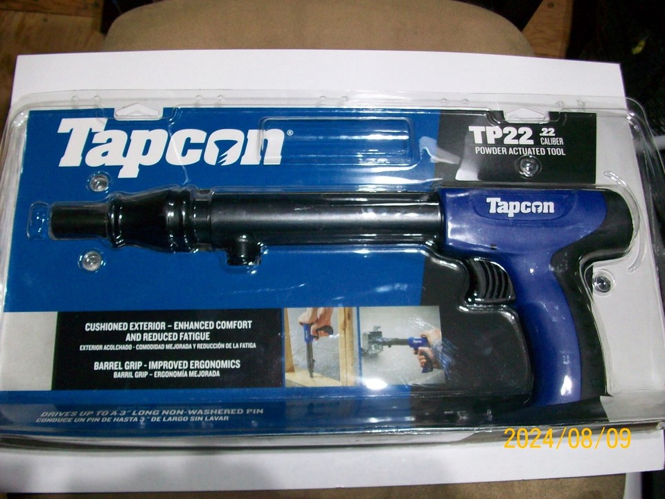 TAPCON TP22 .22 caliber powder actuated tool no. T 0017554 | eBay