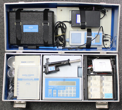 Hach DR/2000 Direct Reading Spectrophotometer w/ PH Meter, TDS Meter, and Accs | eBay