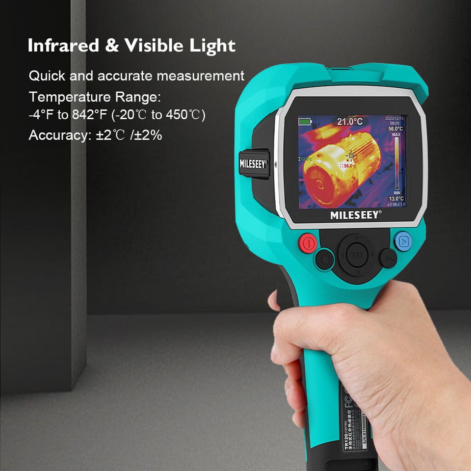 Handheld Infrared Thermal Imager Thermal Camera IR Camera 3.5" LCD ...