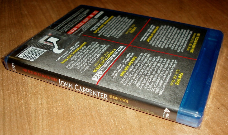 John Carpenter 4 Films Blu-Ray (Le Prince des Ténèbres) Neuf Scellé | eBay