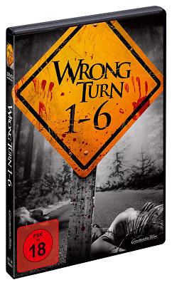 WRONG TURN Complete Collection Teil 1 2 3 4 5 6 DVD Box Limited Edition ...