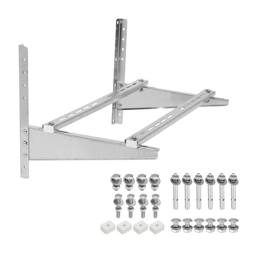 Wall Mounting Bracket for 7000 to 36000 BTU Mini Split Air Conditioners ...