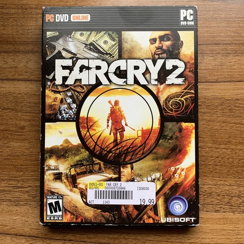 FAR CRY 2 Ubisoft PC DVD-ROM Online FARCRY2 Windows XP Game Complete w ...