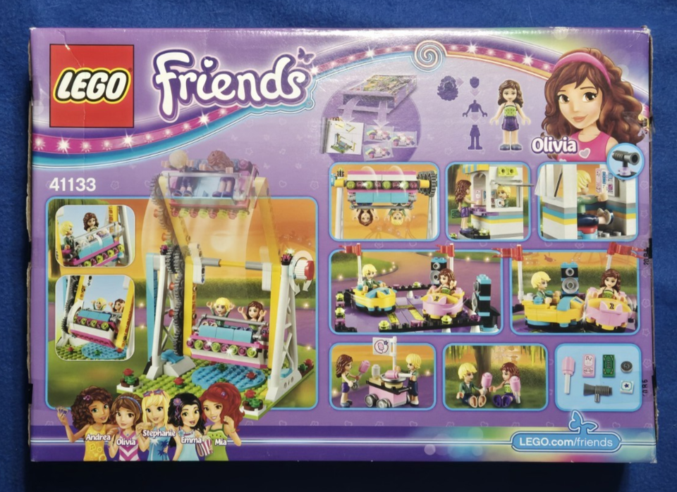 NEW - LEGO - FRIENDS - AMUSEMENT PARK BUMPER CARS - 424 PCS - SET ...