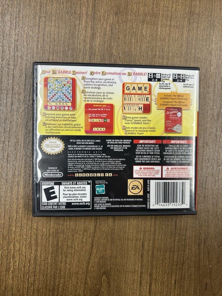 Scrabble - DS - Complete & CIB! | eBay