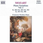Wolfgang Amadeus Mozart Mozart: Piano Variations - Volume 2 (CD) Album ...