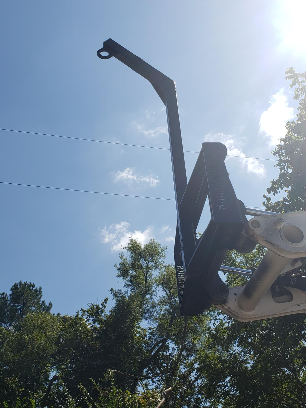 PROWORKS 72" Tree Truss Boom Hoist Skid Steer Quick Attach | eBay