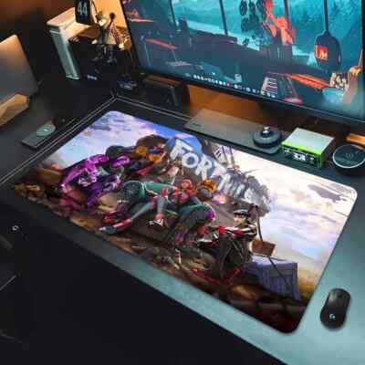 F-Fortnite Desk mat Gaming Mouse Pad Anime Mouse pad Xxl Computer ...