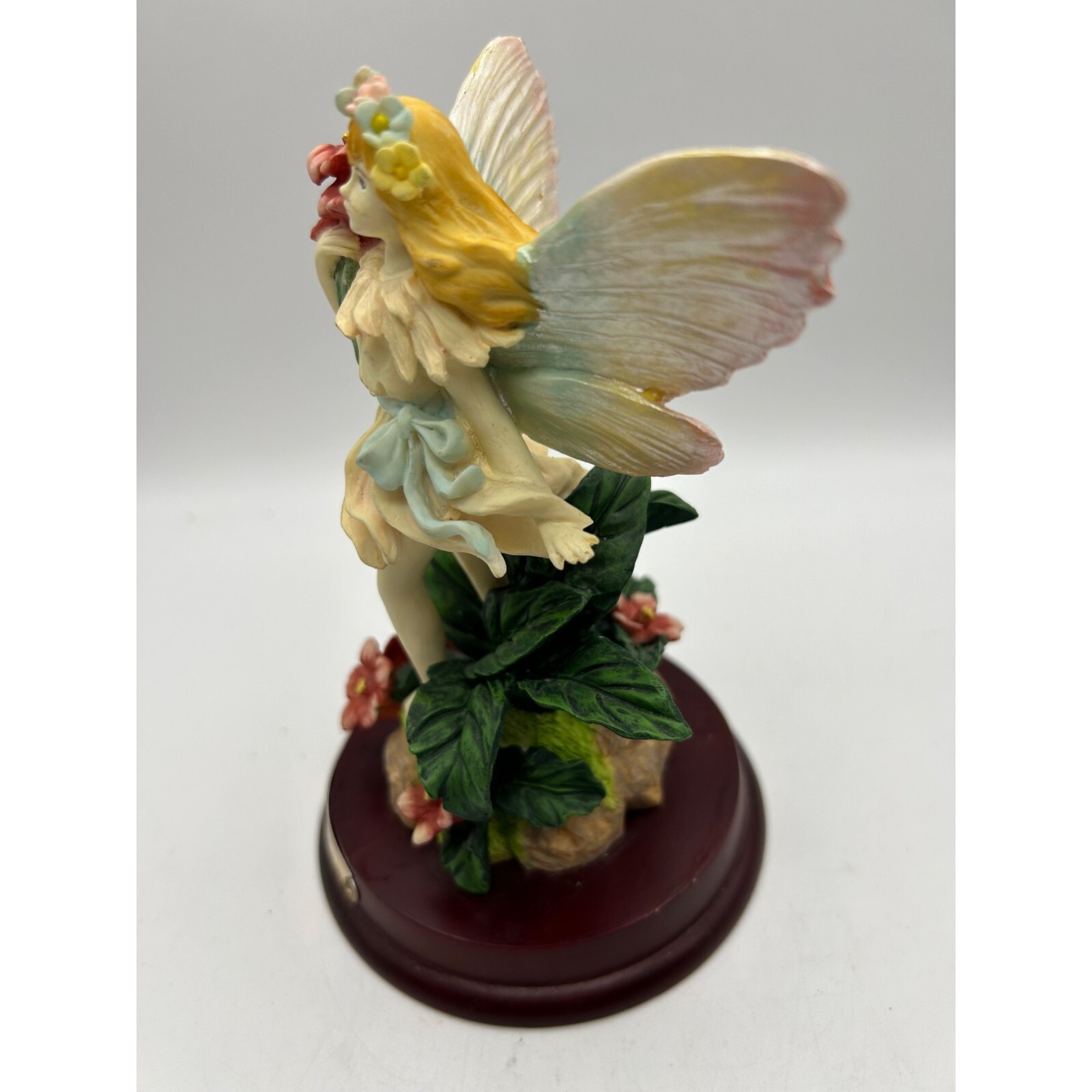 La Verona Collection Fairy With Flowers Figurine 6" | eBay