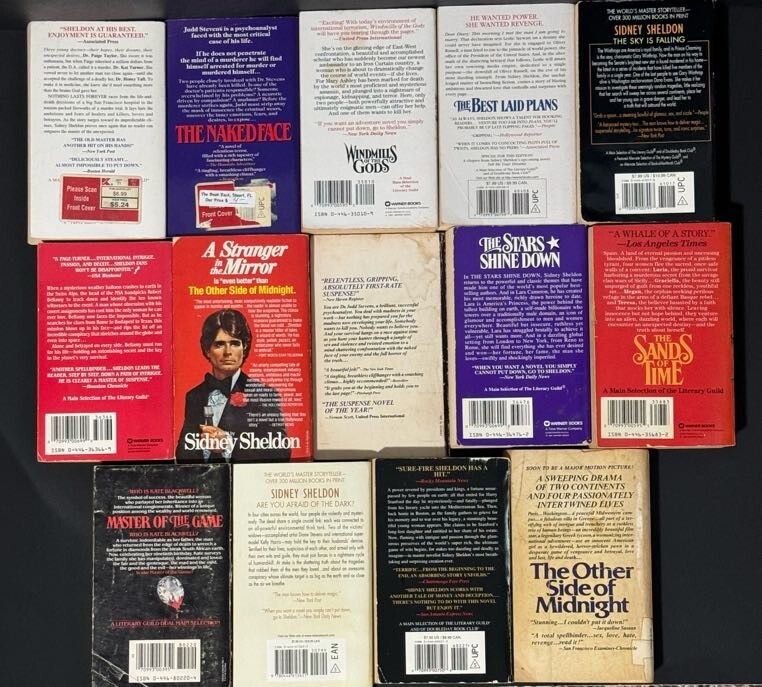 14 Sidney Sheldon Books | eBay