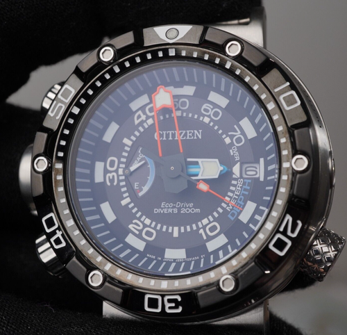 Citizen Eco-drive Promaster Aqualand 200M Depth Meter 50mm BN2029-01E ...
