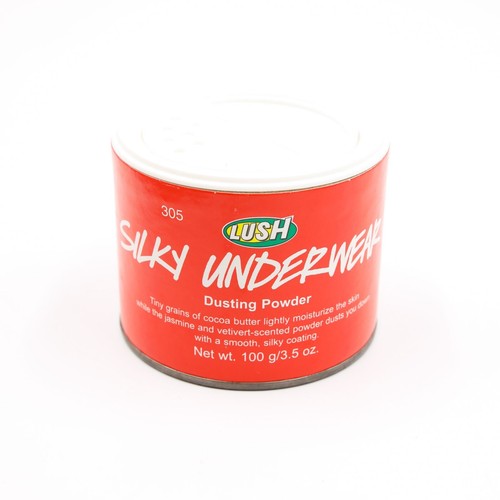 RARE 2011 LUSH Silky Underwear Dusting Powder Tin "Made by Stuart ...