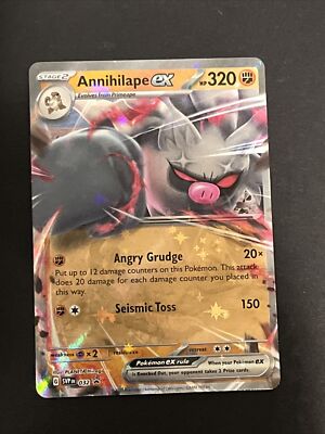Annihilape EX - SVP 032 Pokemon Card Scarlet & Violet - Black Star ...