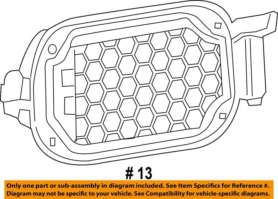 MERCEDES OEM 17-19 GLC300 Quarter Panel Components-Fuel Pocket ...