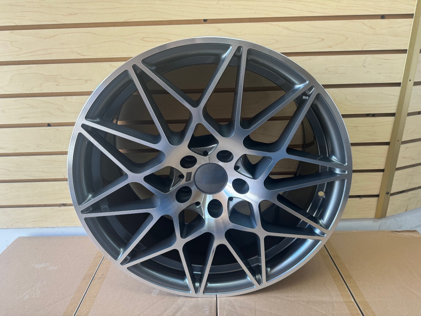 19" GunMetal 4pc M3 Style Wheels Rims Fits BMW 323 325 328I 330 335I ...