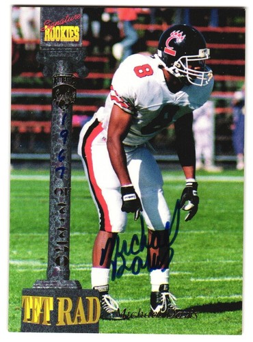 Michael Davis 1994 TFT Rad Signature Rookie Auto Card | eBay