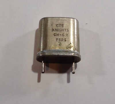 HC-6/U - 28.6750 MHz CB Radio Crystal - .050 Pins - CTS Knights - CH-6R ...