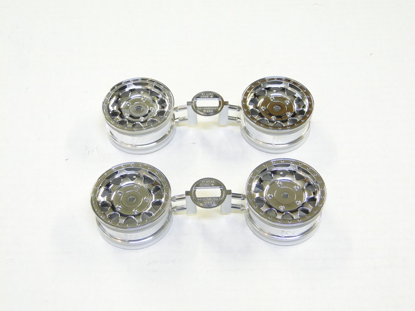 NEW TAMIYA BBX 2WD Wheels Set Chrome UX20 | eBay