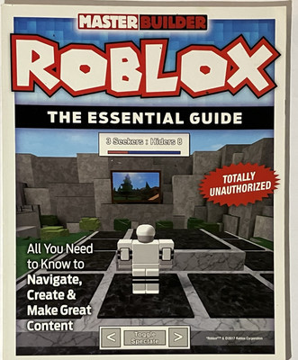 ROBLOX MASTER BUILDER—THE ESSENTIAL GUIDE BY TRIUMPH BOOKS 9781629375151| eBay
