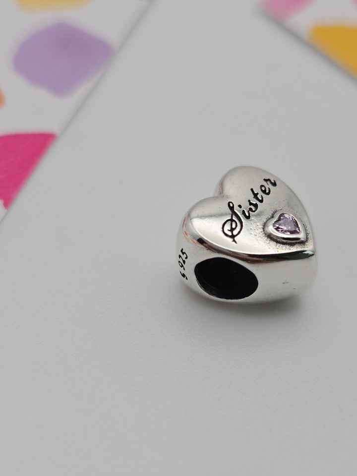 Authentic Pandora Silver Sister Charm | eBay