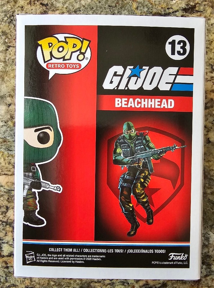 Funko Pop! G.I. Joe - Beachhead #13 - Official 2020 NYCC New York Comic ...