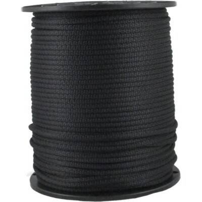 1/8" 1000 ft Dacron Polyester Antenna Support Rope Black by CobraRope ...