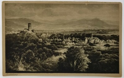 Germany Godesberg Castle General View From Bad Godesberg RPPC Postcard ...
