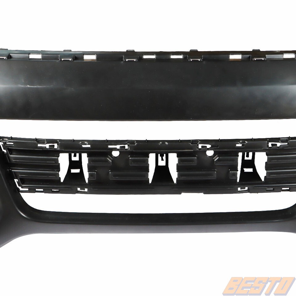 Front Bumper Cover For 2013 2014 2015 2016 Ford Escape Black Plastic ...