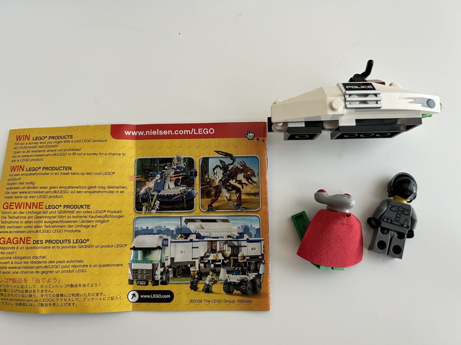 LEGO Space Police 5969 Squidman Escape 100% Complete With Instructions ...