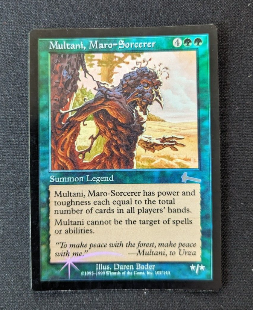 Magic Mtg FOIL Urza's Legacy Multani, Maro-Sorcerer near mint | eBay
