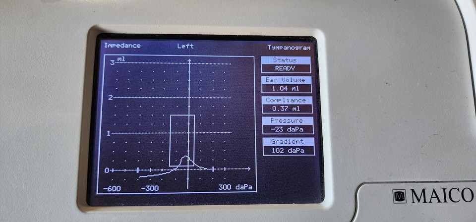 MAICO MI-26 Tympanometer with probe TESTED WORKING | eBay