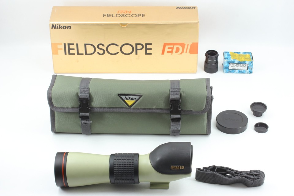 [ BOXED Near MINT- ] Fieldscope Field Scope ED II D=60 + Eyepiece 20x ...