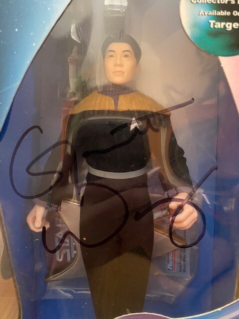Star Trek: Voyager Ensign Harry Kim SIGNED 9" Playmates Action Figure ...
