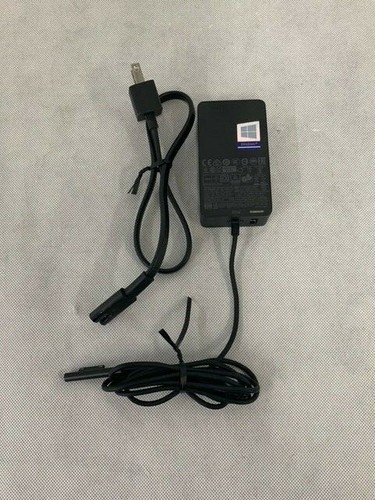 Microsoft Surface Pro Charger 65W Power Supply AC Adapter Black 15V ...