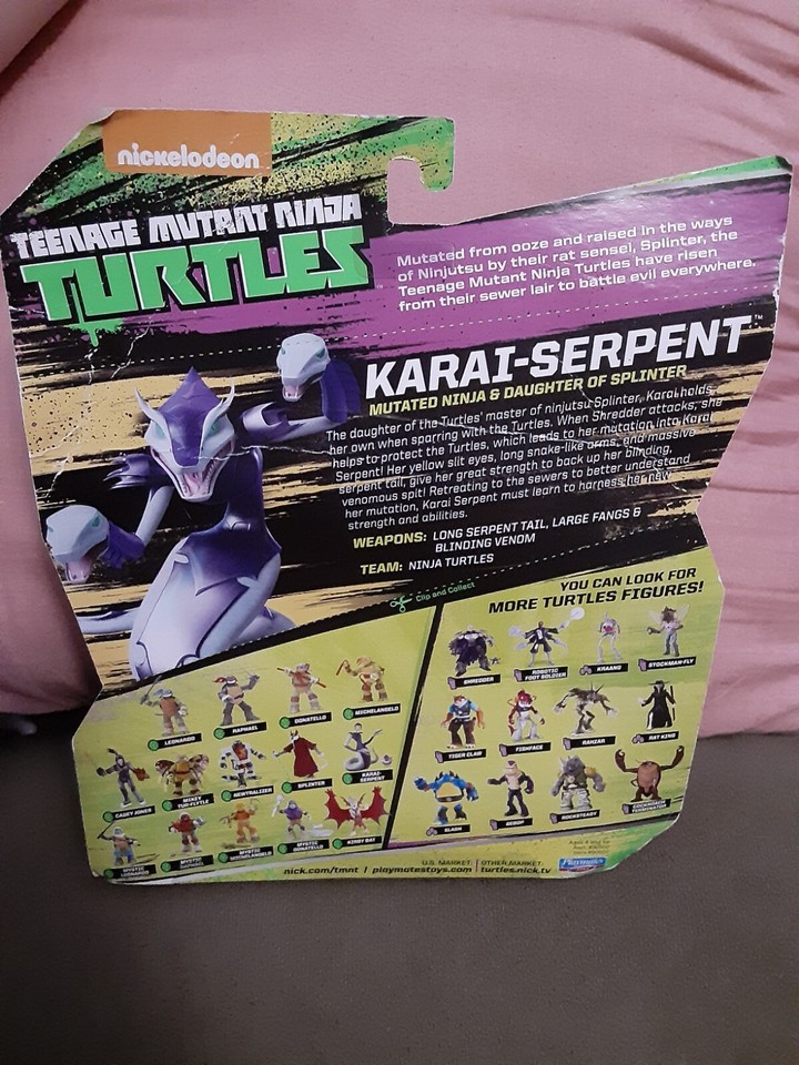 Teenage Mutant Ninja Turtles Nickelodeon Karai Serpent Tmnt 2012 Snake ...