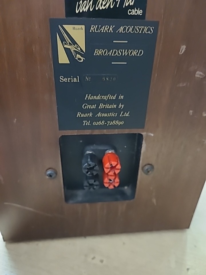 Ruark Acoustics Broadsword Hi-End Speakers | eBay