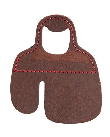 Fred Bear Archery Leather Finger Tab - Medium for Traditional & Recurve ...